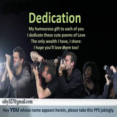 Dedication | PPT