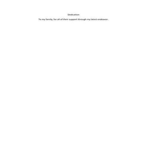 Dedication | DOCX