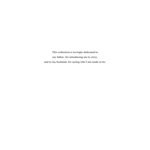 Dedication page | DOCX