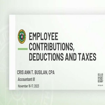 DEDUCTIONS AND TAXES FOR EMPLOYEES OF GOVT.pptx