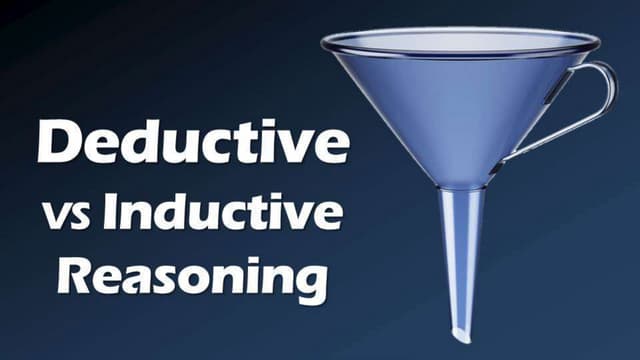 1.3.1 Inductive and Deductive Reasoning | PDF
