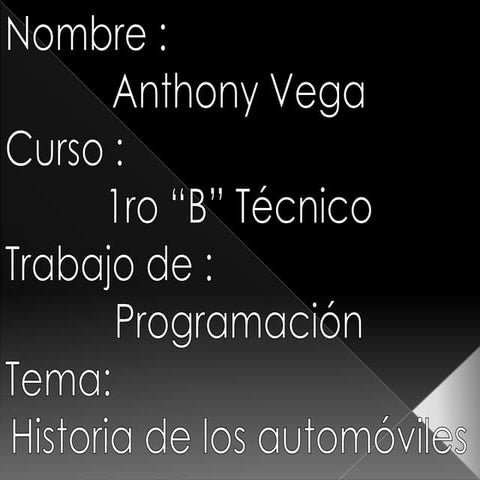 LOS AUTOS CLASICOS | PPTX