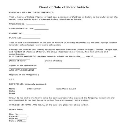 Deed of-sale-of-motor-vehicle | DOCX