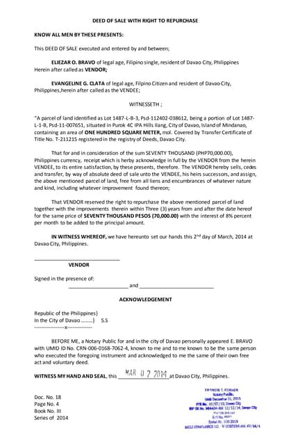 Deed of assignment and transfer of rights | DOCX