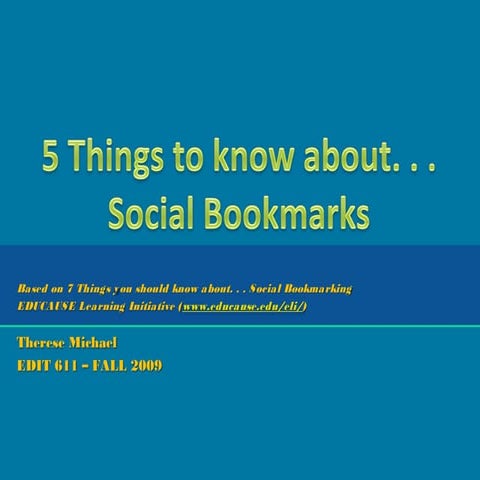 Social Bookmarking | PDF