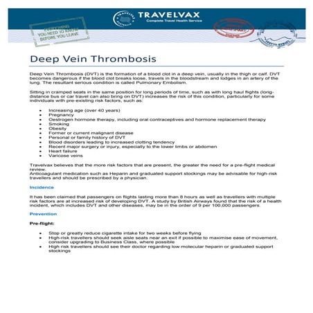 Deep vein-thrombosis | PDF