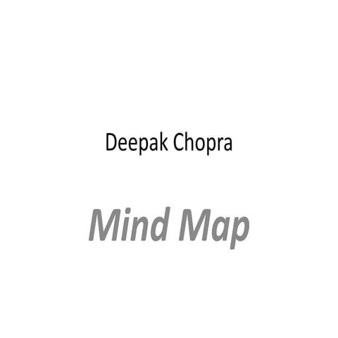 Deepak Chopra | PPTX