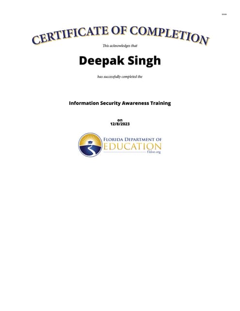 Bridge TEFL Notarized Letter of Deepak Singh | PDF | Education