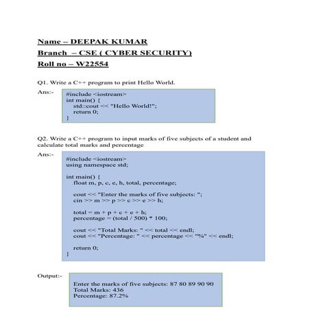 Deepakkumarassignmentnumberdiles1 01.pdf | Free Download