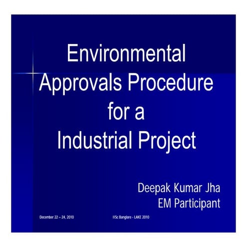 deepak_PPT.pdf. industrial project environmental | PDF