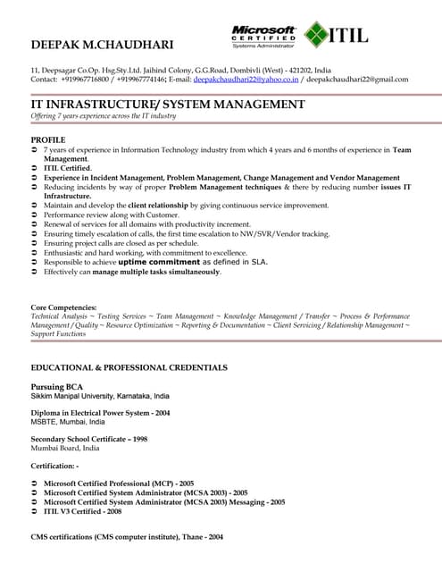 Resume | PDF
