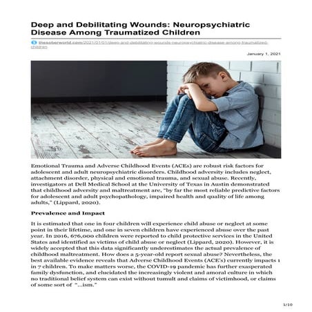 When ADHD presents in traumatized children: A differential diagnoses. | PPS