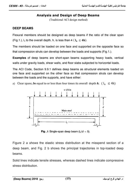 Rc corbel example | PDF