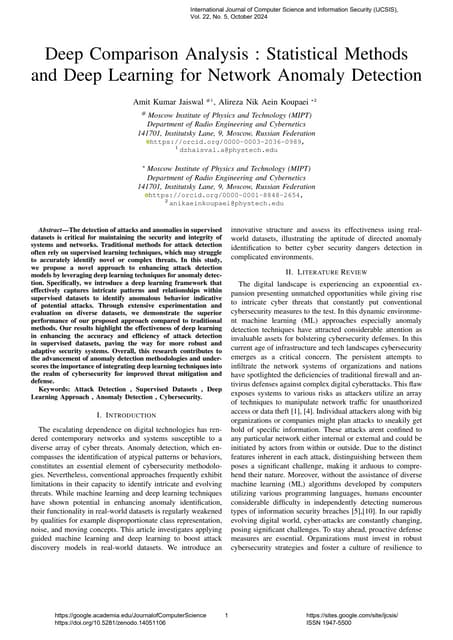 Deep Comparison Analysis : Statistical Methods and Deep Learning for ... Deep Comparison Analysis : Statistical Methods and Deep Learning for ...