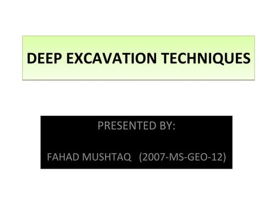 Excavation Safety Training Module 1 | PPT | First Aid | Injuries