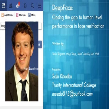 Deepface | PPT