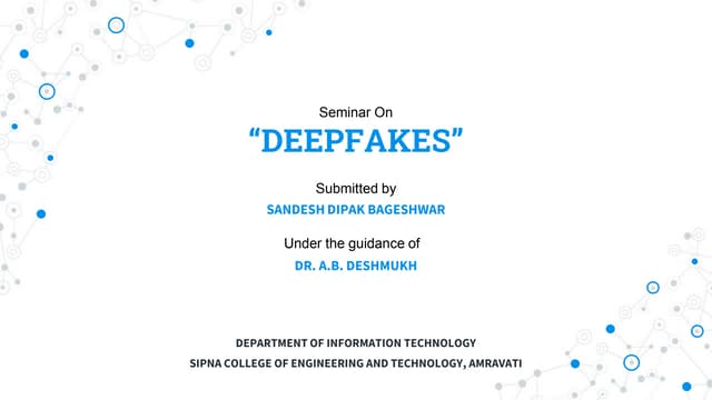 MINI PROJECT 2023 deepfake detection.pptx