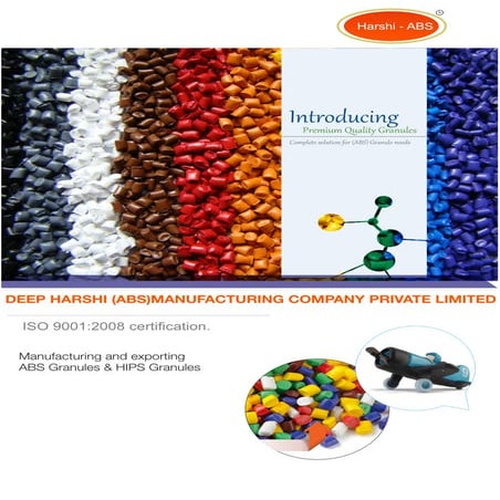 Deep Harshi (ABS) Manufacturing Company Pvt. Ltd., Delhi , Colored ABS ...