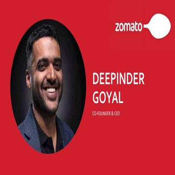 Deepinder Goyal | PPTX