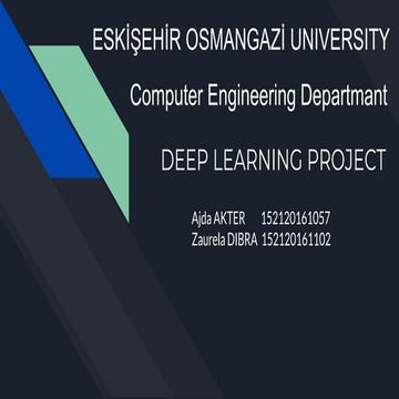 Deep learning | PPT