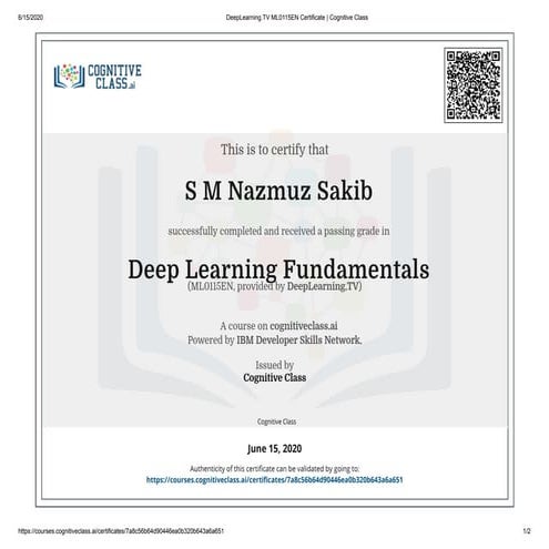 Board infinity certificate | PDF