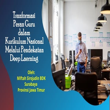 Deep Learning review untuk memahami Pembelajaran Mendalam | PPTX