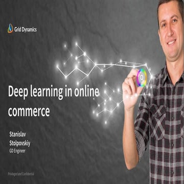 Deep learning applications in e-commerce search: Dynamic talks Chicago ...