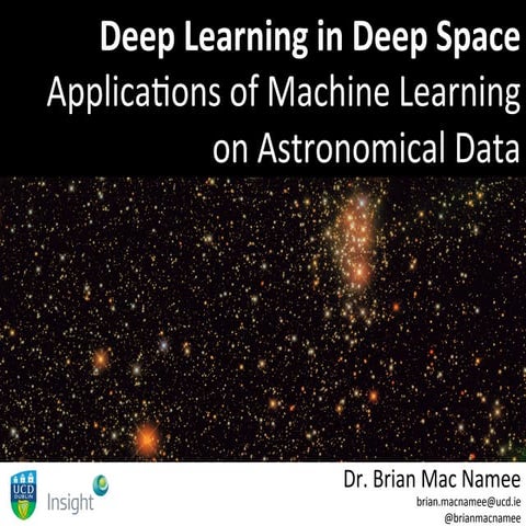 Deep Learning in Deep Space | PDF