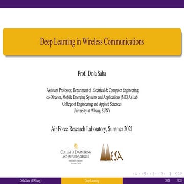 Deep Learning in Wireless Communications | PDF | Internet of Things ...