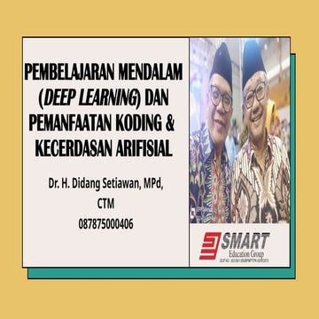 Penerapan Model Deep Learning untuk Inovasi Pembelajaran Digital Guru ...