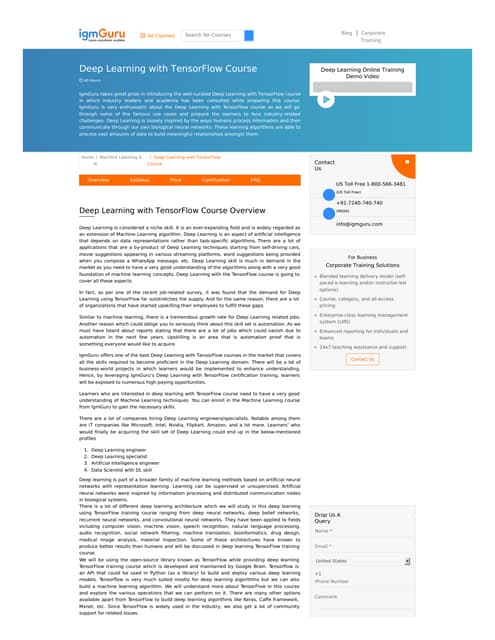 Deep Learning Specialization | PDF