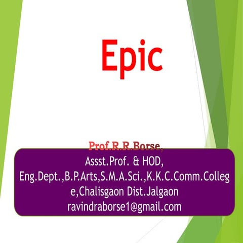 Epic presentation | PPTX