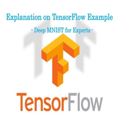 Explanation On Tensorflow Example Deep Mnist For Expert Ppt