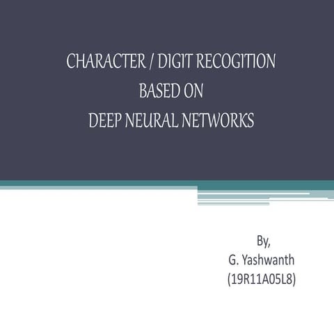 Deep Neural Networks Pptx