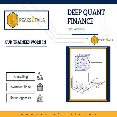 Deep Quant Finance brochure.pdf for mba student | PDF