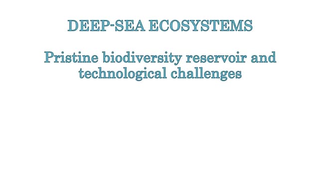 Fish Biodiversity and Conservation | PPTX