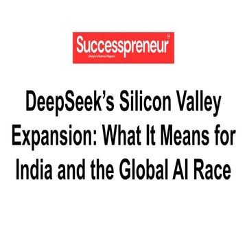 DeepSeek_AI_Impact in English PRESENTATION | PPTX