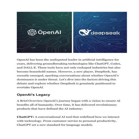 DeepSeek vs OpenAI: Is DeepSeek Overtaking OpenAI?.pdf