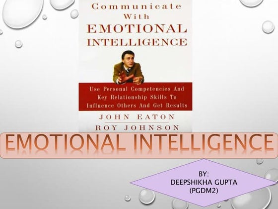 Emotional intelligence | PPT