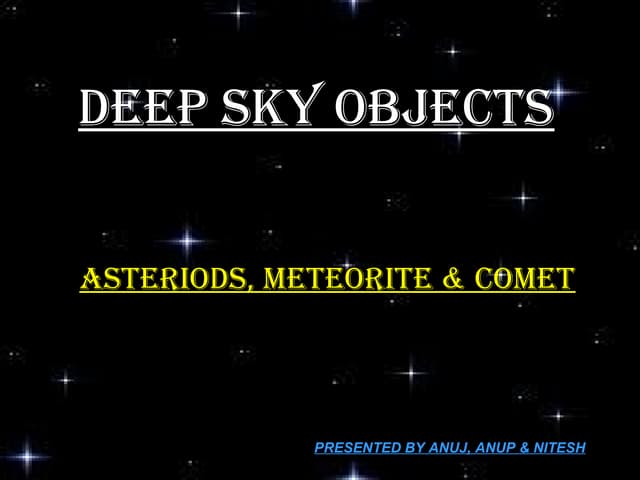 Meteorites lecture Introduction Types meteor | PPT