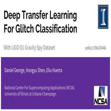 Deep Transfer Learning: A new deep learning glitch classification method for advanced LIGO | PDF