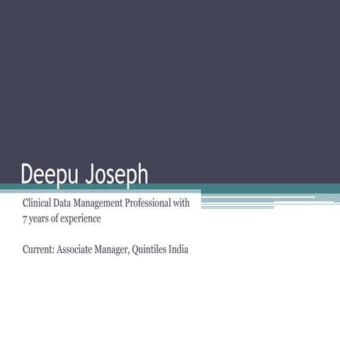 Deepu Joseph | PPTX