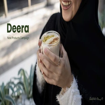Deera - New Products Campaign - By Mahmoud Osama | PDF