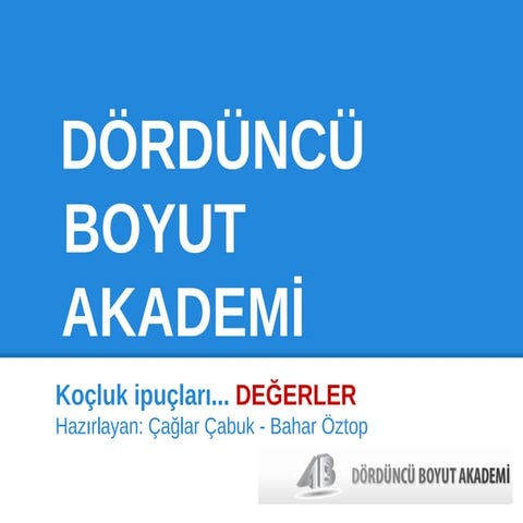 Kocluk Ipuclari - Degerler | PDF