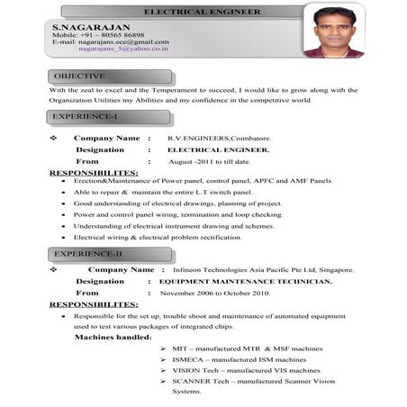Eng Saber Elv resume | DOCX
