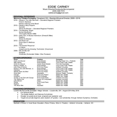 Resume6-1-16 | PDF
