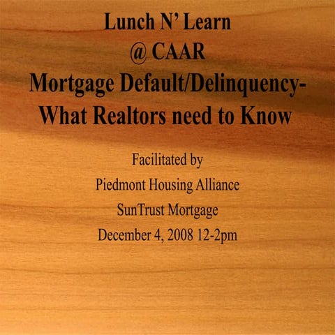 Default mortgage | PPTX