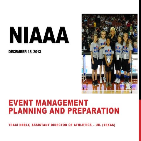 Event Management Planning & Preparation | PPTX