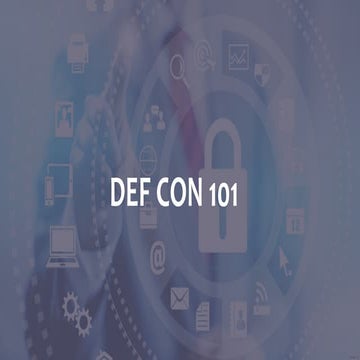 DEF CON 27 - panel dc101 - the panel | PPT