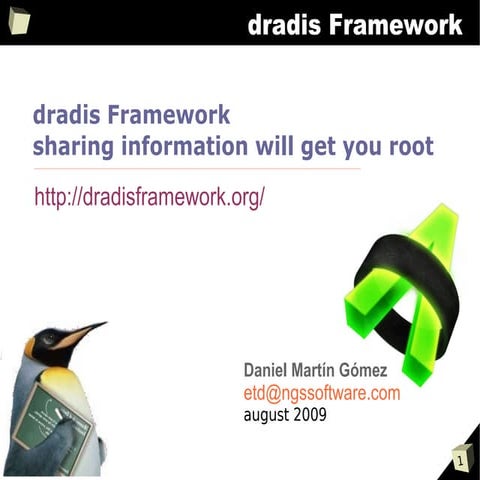 Defcon17 - dradis Framework: sharing information will get you root | PDF
